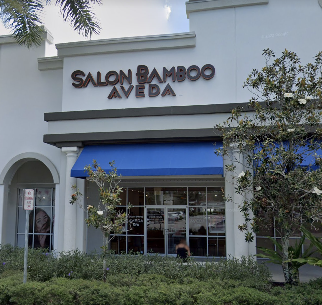 Bamboo hair salon store